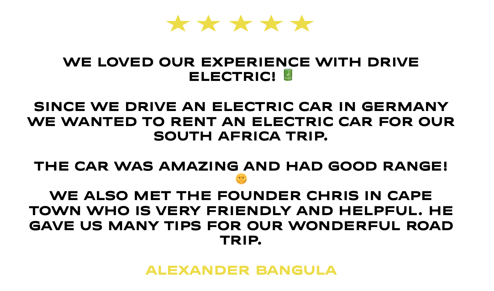 Drive Electric Car Hire – DriveElectric